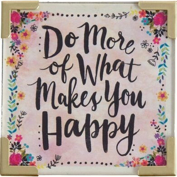Natural Life Corner Magnet - Do More Happy – Festival Outlet UK