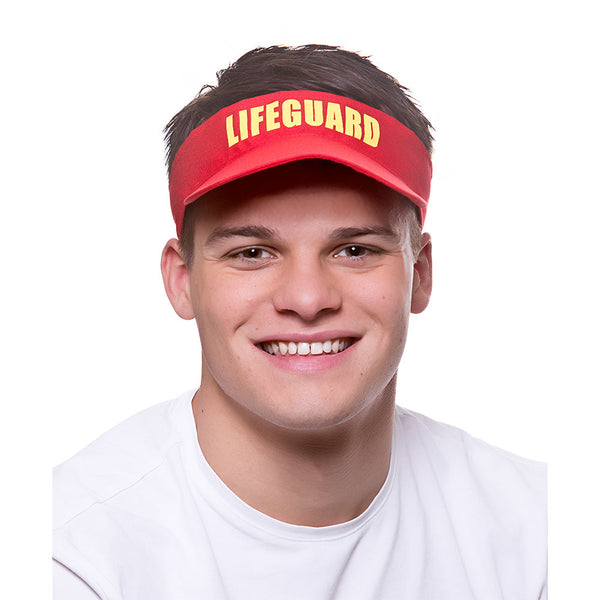 Lifeguard Baywatch Style Visor, Beach Parties, Pool Parties – Festival ...